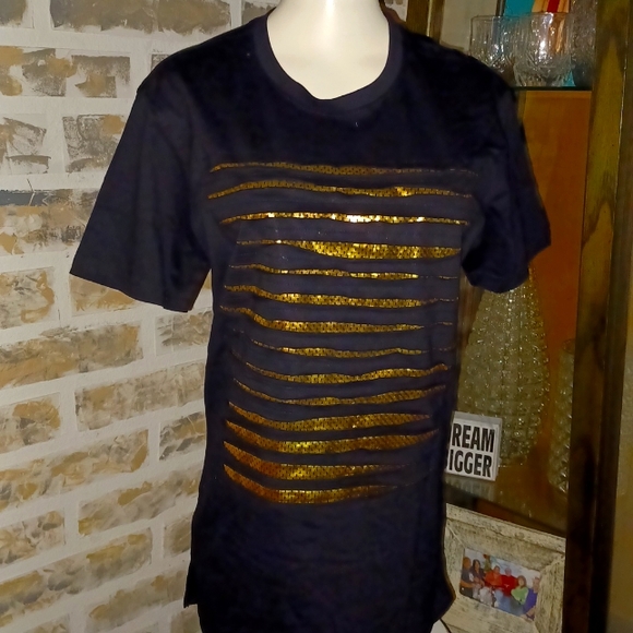 Switch Remarkable | Shirts | Switch Black Tshirt With Gold | Poshmark